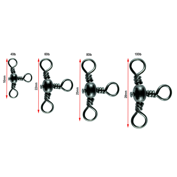 3-Way Swivels 50-Packs – Rig Master Tackle