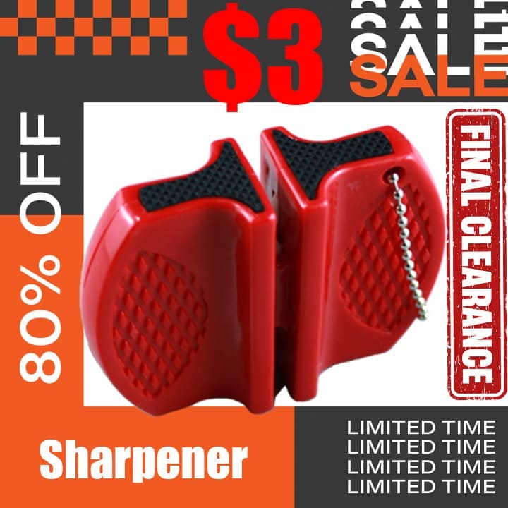 Hand Held Keychain Knife Sharpener – Rig Master Tackle